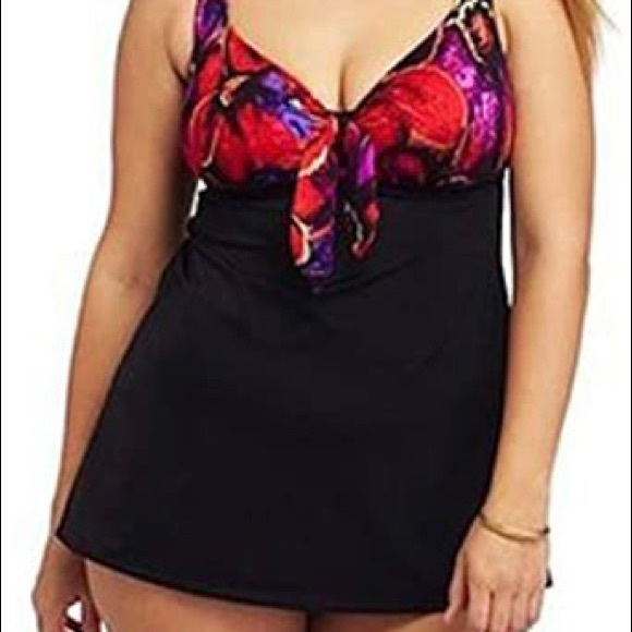 Croft And Barrow Swim Croft Barrow Swimwear Black One Piece For Women
